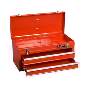 Excel TB132 | Excel Hardware TB-132 | Toolbox with 2 Drawers | Powder ...