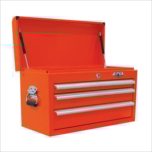 Viper V2603ORC | Orange Tool Chest | 3-Drawer Tool Chest