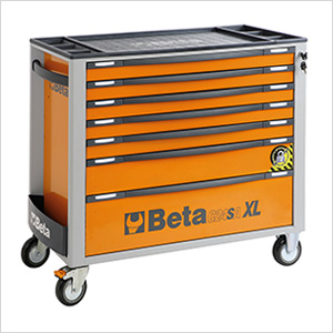 Beta Tools C24SA-XL 7/O | 7-Drawer Anti-Tilt Rolling Long Tool Cabinet