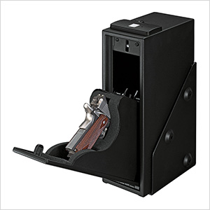 Stack-On QAS-1514-B | Quick Access Pistol Safe with Biometric Lock