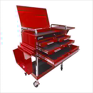Sunex 8013ADELUXE | Service Cart with Locking Top and Drawer