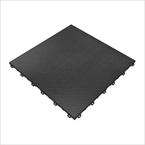 Swisstrax Carbon Fiber Vinyltrax Garage Floor Tile