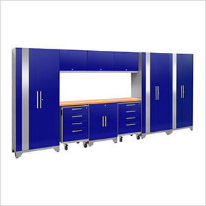 NewAge Products 53884 | Blue Garage Cabinets