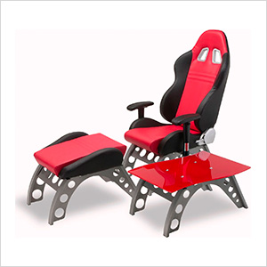 PitStop Furniture 3-Piece Racing Furniture Set