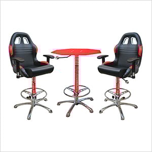 PitStop Furniture Racing Bar Furniture Set
