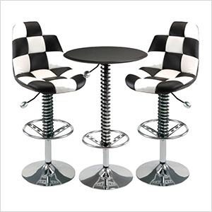 PitStop Furniture Auto Racing Bar Furniture Set