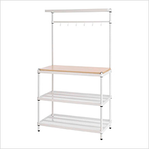 Design Ideas MeshWorks 3419321 | White Utility Storage Rack