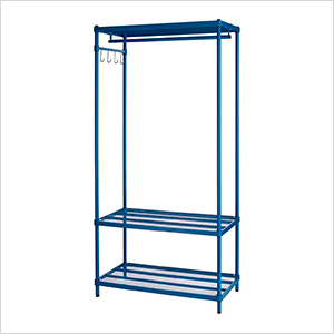 Design Ideas MeshWorks 3419343 | Blue Clothing Rack