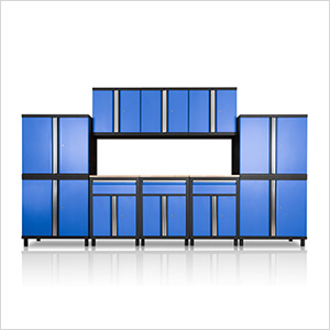 DuraCabinet DCP310PB | 11 Piece Blue Garage Cabinet Set