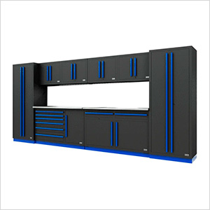 Proslat 75034K | Black and Blue Tool Cabinet System