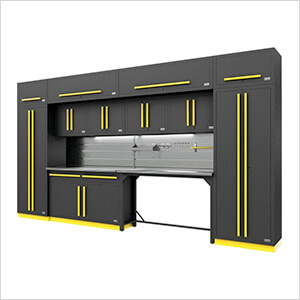 Proslat 78095K | Black and Yellow Garage Storage System