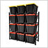 Bin Warehouse DFAE2MBW0431-HD | 12 Tote Storage System (32 Gallon)