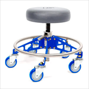 Vyper Chair RS-G-BL-BL-QH | Robust Steel Quick Height Rolling Shop ...