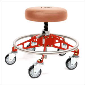 Vyper Chair RS-BR-R-B-QH | Robust Steel Quick Height Rolling Shop Stool ...