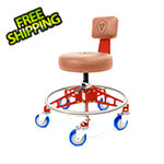 Vyper Chair ESM-B-B-B | Elevated Steel Max Shop Stool (Black Seat ...