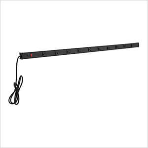 NewAge Products 48001 | 10-Outlet Power Strip with Surge Protection