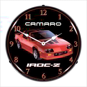 Collectable Sign & Clock GM23051447 | 1987 Camaro IROC-Z Backlit Wall Clock