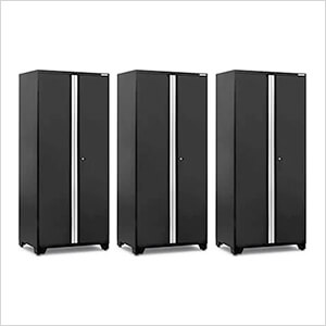 NewAge Products 52805 | 3 x Pro Series Black Multi-Use Lockers