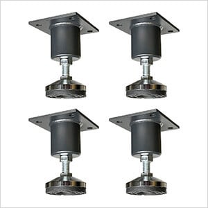 Lower Corner Cabinet Heavy-Duty Leveling Feet (4-Pack)