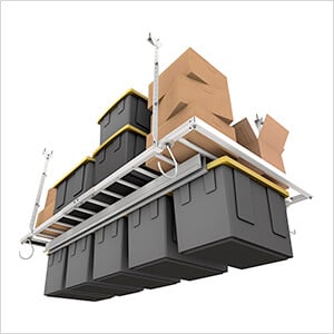 3-in-1 Heavy Duty 4’ x 8' Overhead Garage Storage System