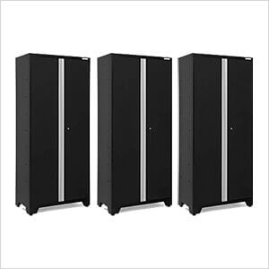 3 x BOLD Series 36-Inch Black Locker