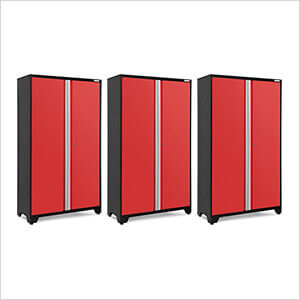 NewAge Products 50221 | Bold Red 48-Inch Locker Cabinet