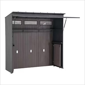 Sunjoy A801002750 | Outdoor Kitchen Grill Station with Overhead Lift-Up ...